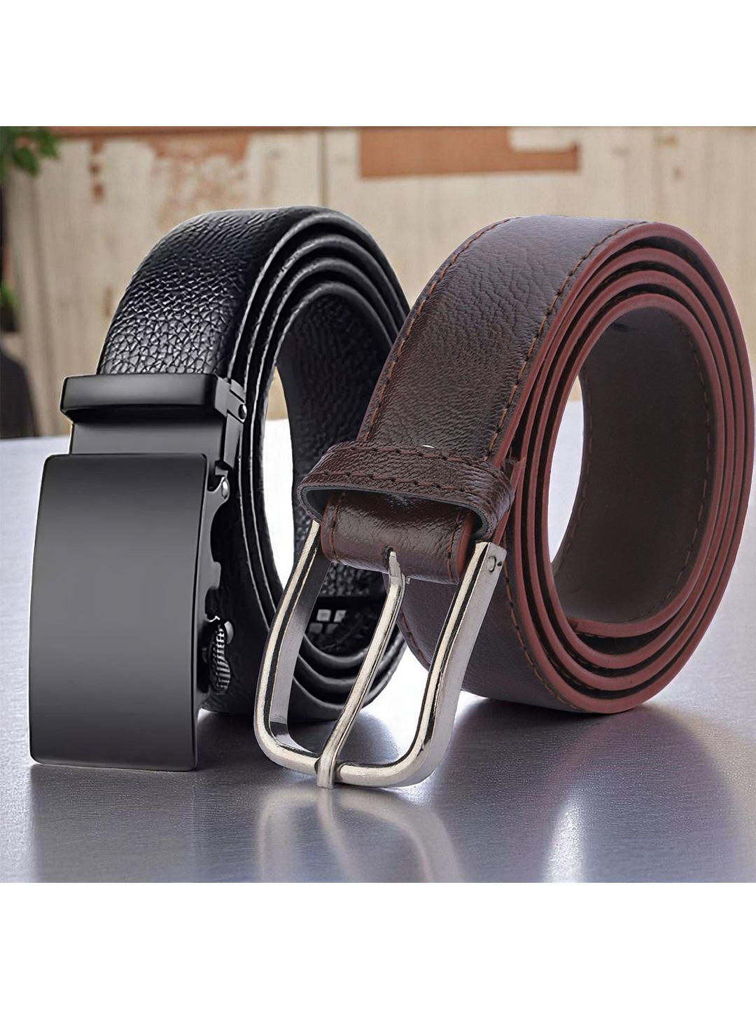 Buy Provogue Pack Of 2 Men Formal Belt - Belts for Men 34337902 | Myntra