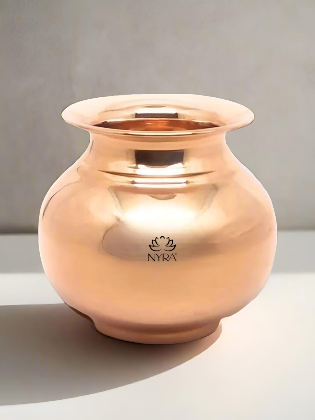 Buy Nyra Kitchenware Copper Anti Rust Navratri Pooja Metalware - Pooja ...