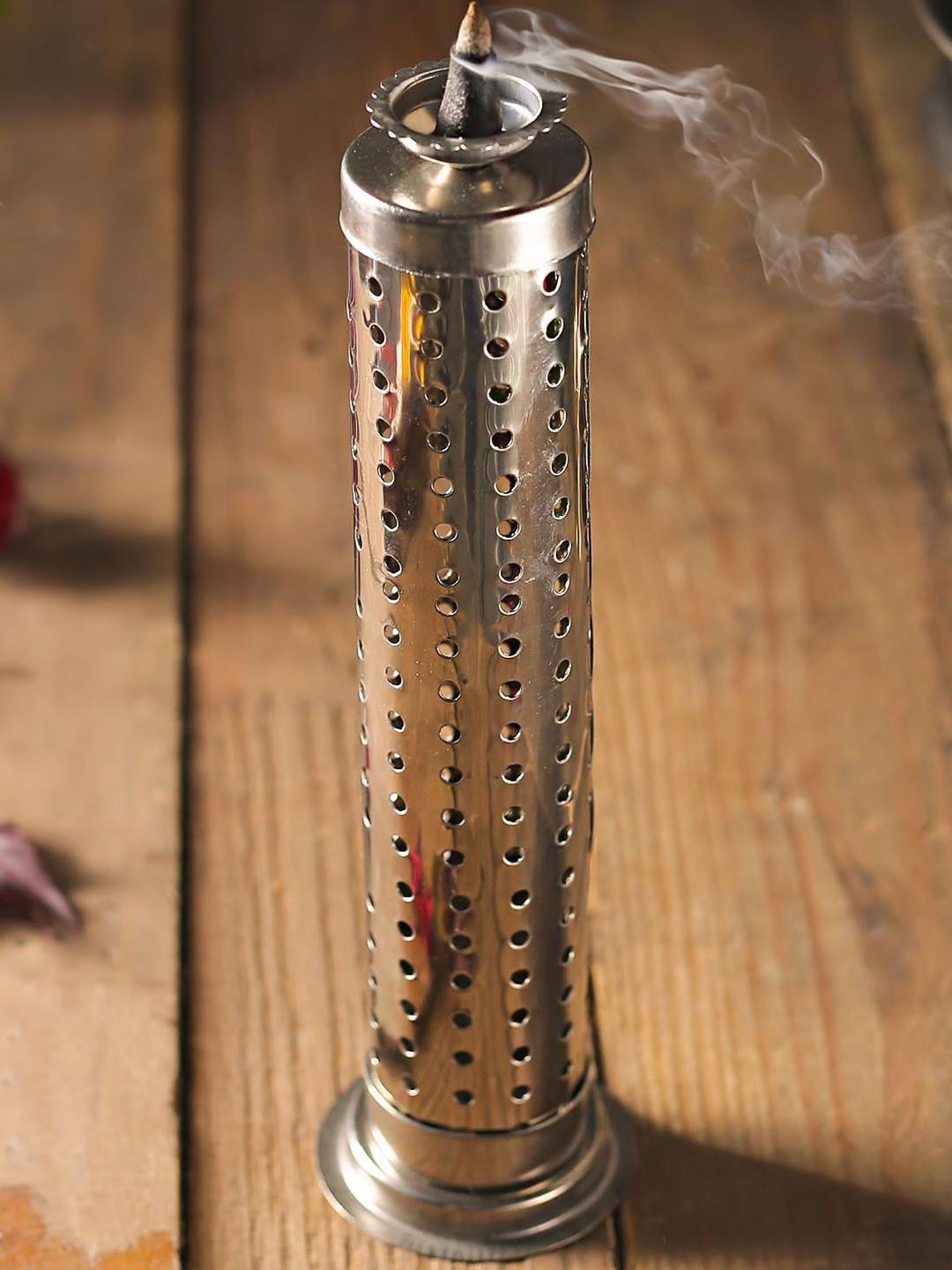 Buy ARGHYAM Stainless Steel Incense Stick Holder - Pooja Essentials for ...
