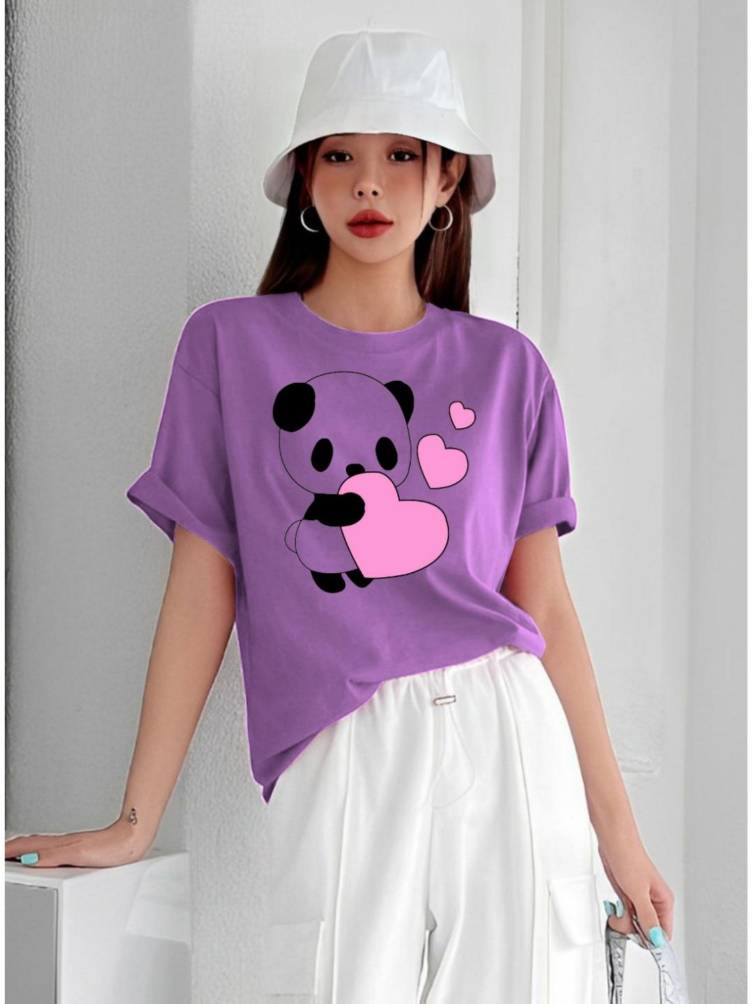 Buy Kushi Flyer Women Graphic Printed Cut Outs Regular Fit T Shirt ...