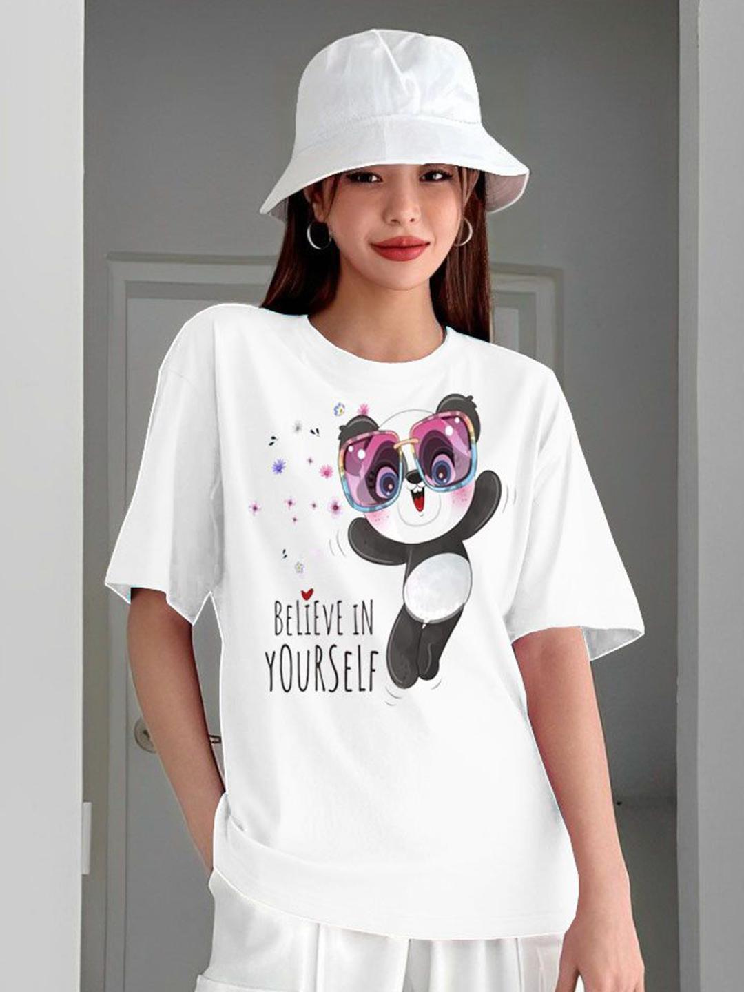 Buy Kushi Flyer Women Printed Oversized T Shirt - Tshirts for Women ...