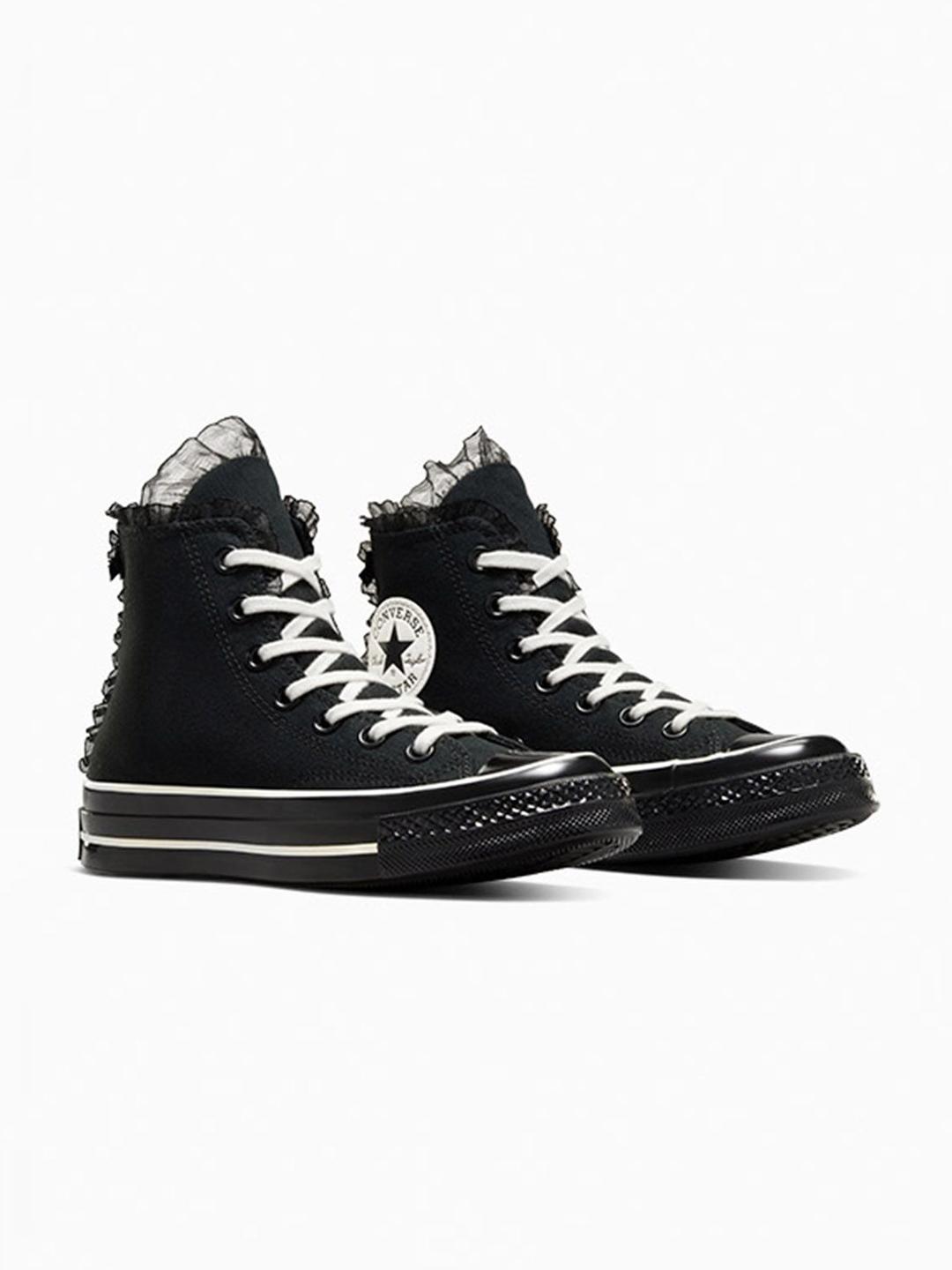 Buy Converse Unisex Chuck 70 Ruffles & Bows Canvas High Top Sneaker ...