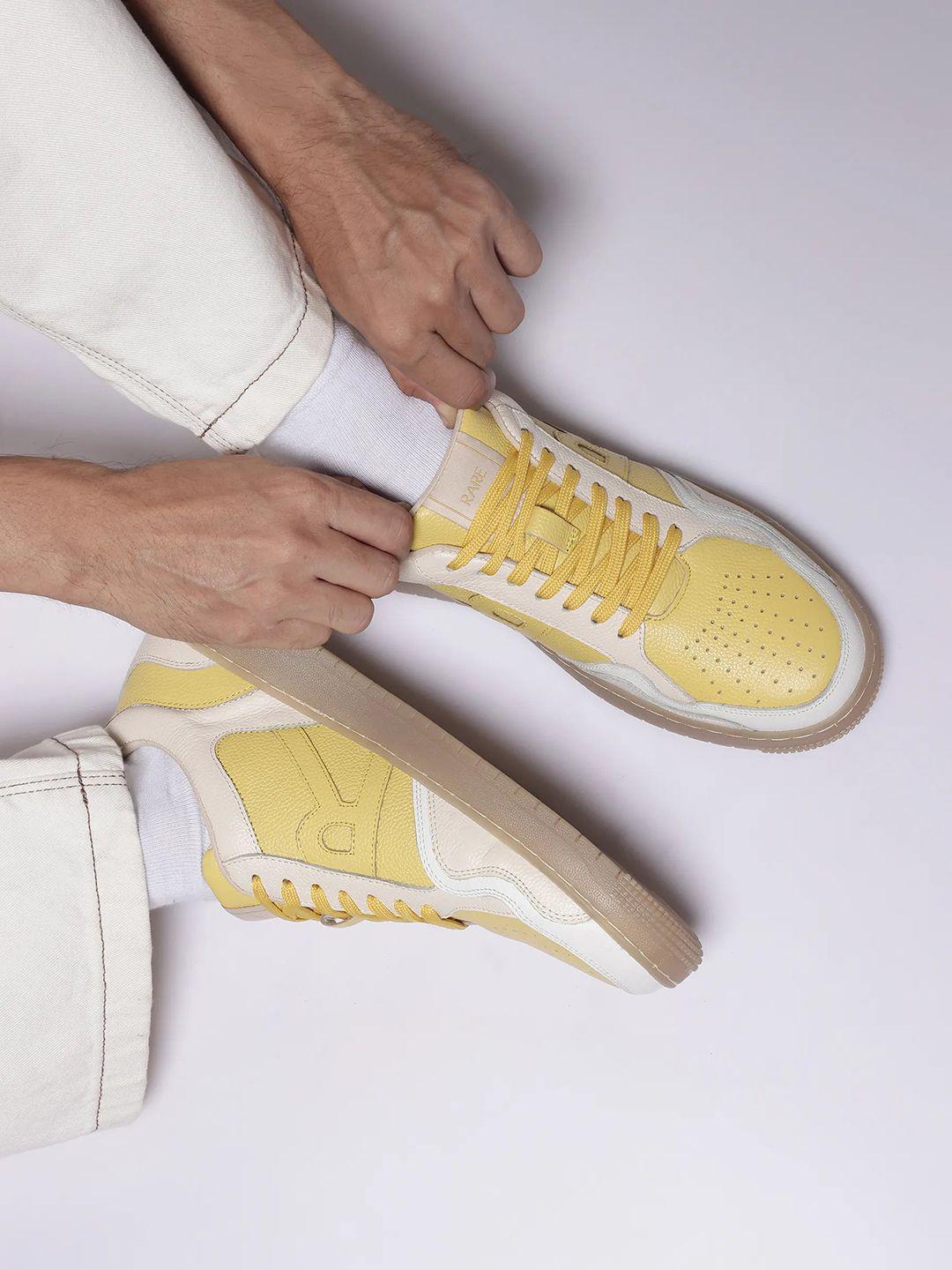 Buy RARE RABBIT EDAMON Men Perforations Leather Sneakers - Casual Shoes ...