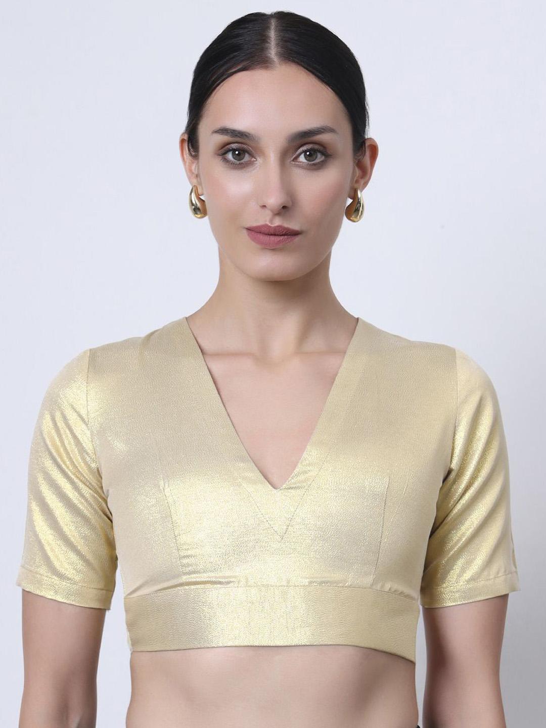 Buy Thevasa Divine Depth V Neck Blouse - Saree Blouse for Women 34450909 | Myntra