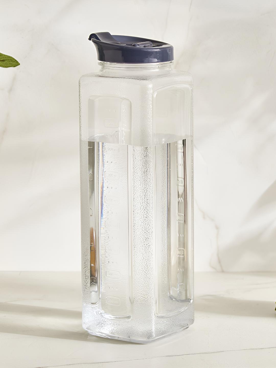Buy Home Centre Blue Polyethylene Solid Water Bottle 2L - Water Bottle ...