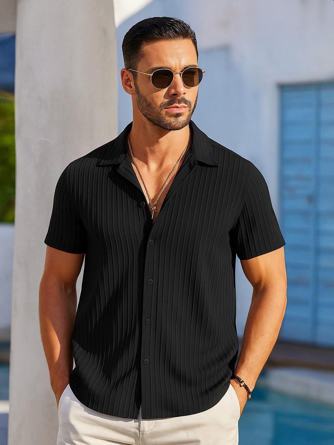 Buy Kushi Flyer Comfort Spread Collar Shirt - Shirts for Men 34498500 ...