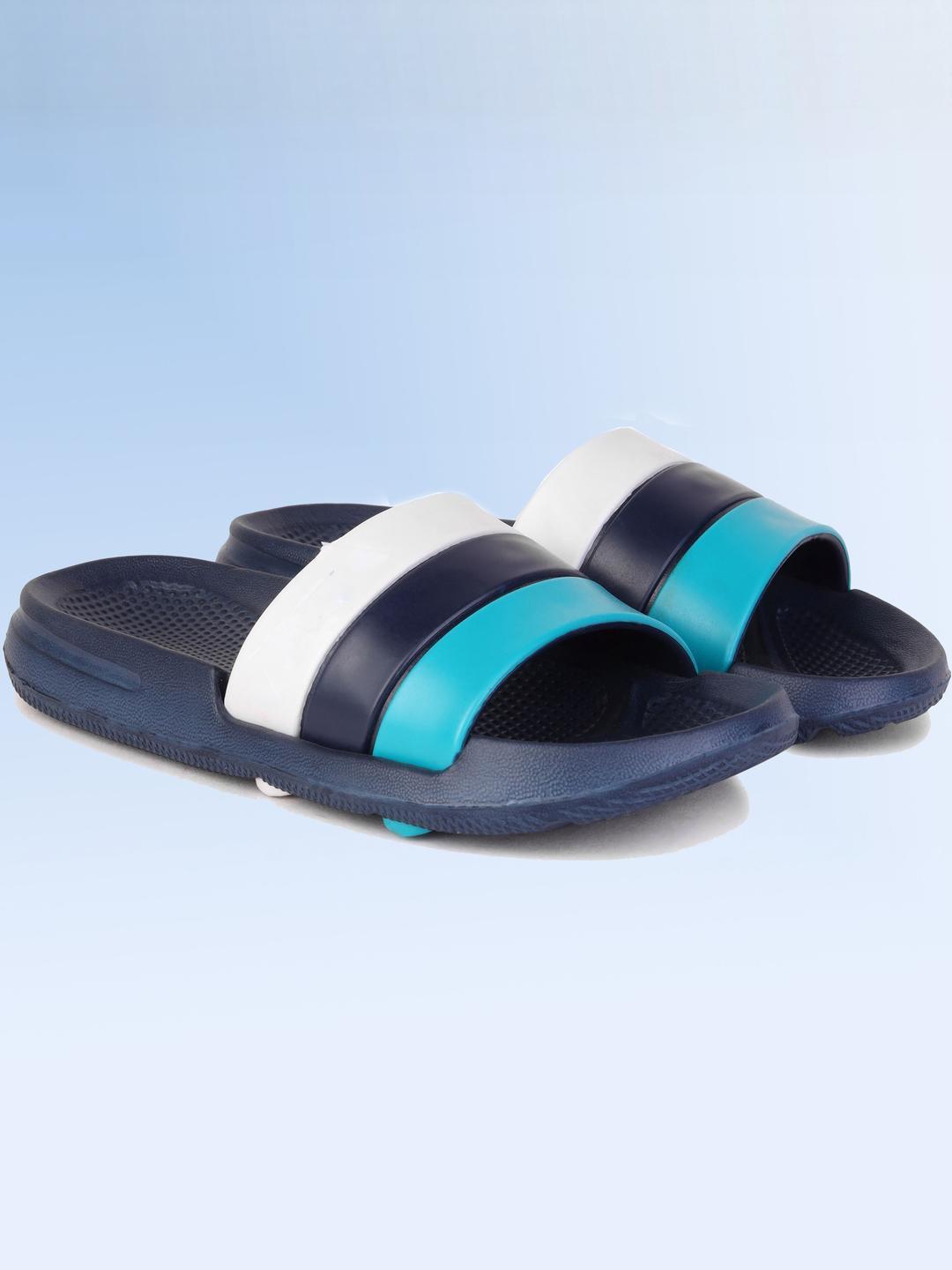 Buy PENNEN Boys Colourblocked Sliders - Flip Flops for Boys 34631045 ...