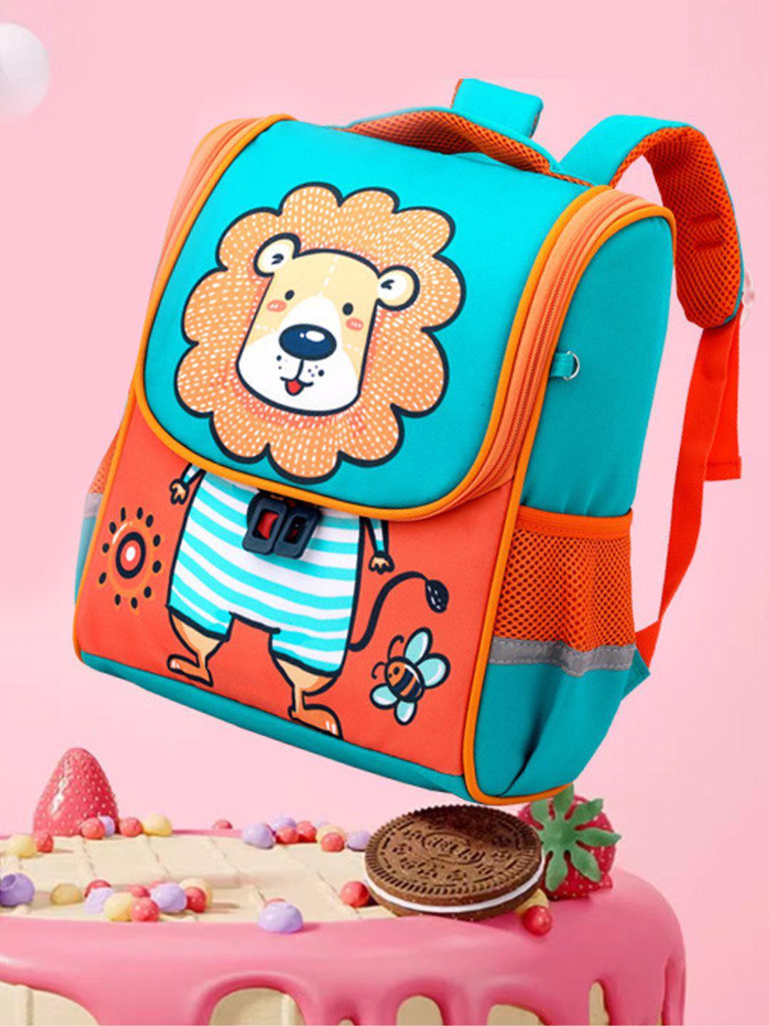 Buy Little Surprise Box LLP Kids Green Lion Printed Flap Early School ...