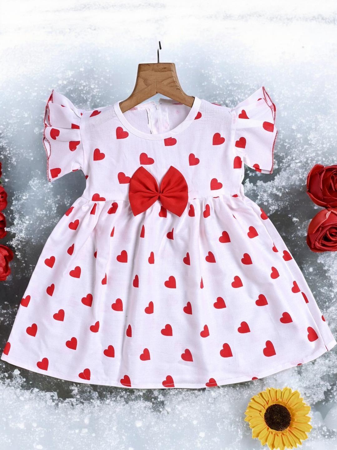 Buy UPTREND VESTURE Girls White Polyester Dresses - Dresses for Girls ...