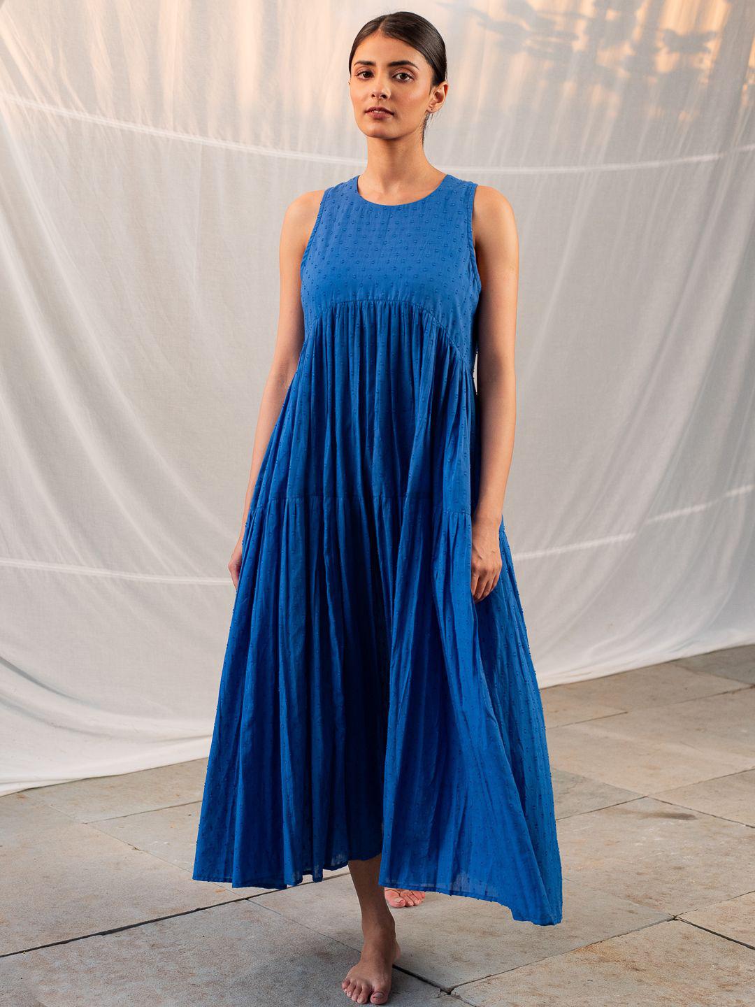 Buy Tailor Didi Women Organic Cotton Empire Maxi Dress - Dresses for ...