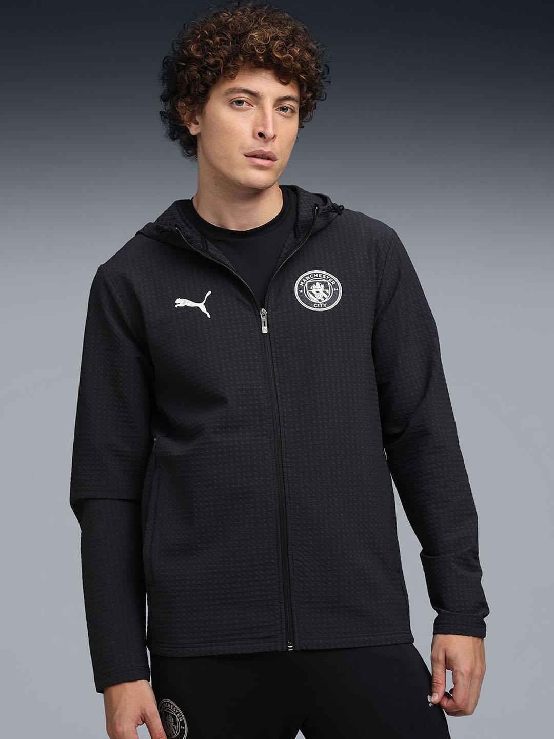 Buy Puma Manchester City Football Training Sofhell Jacket - Jackets for ...