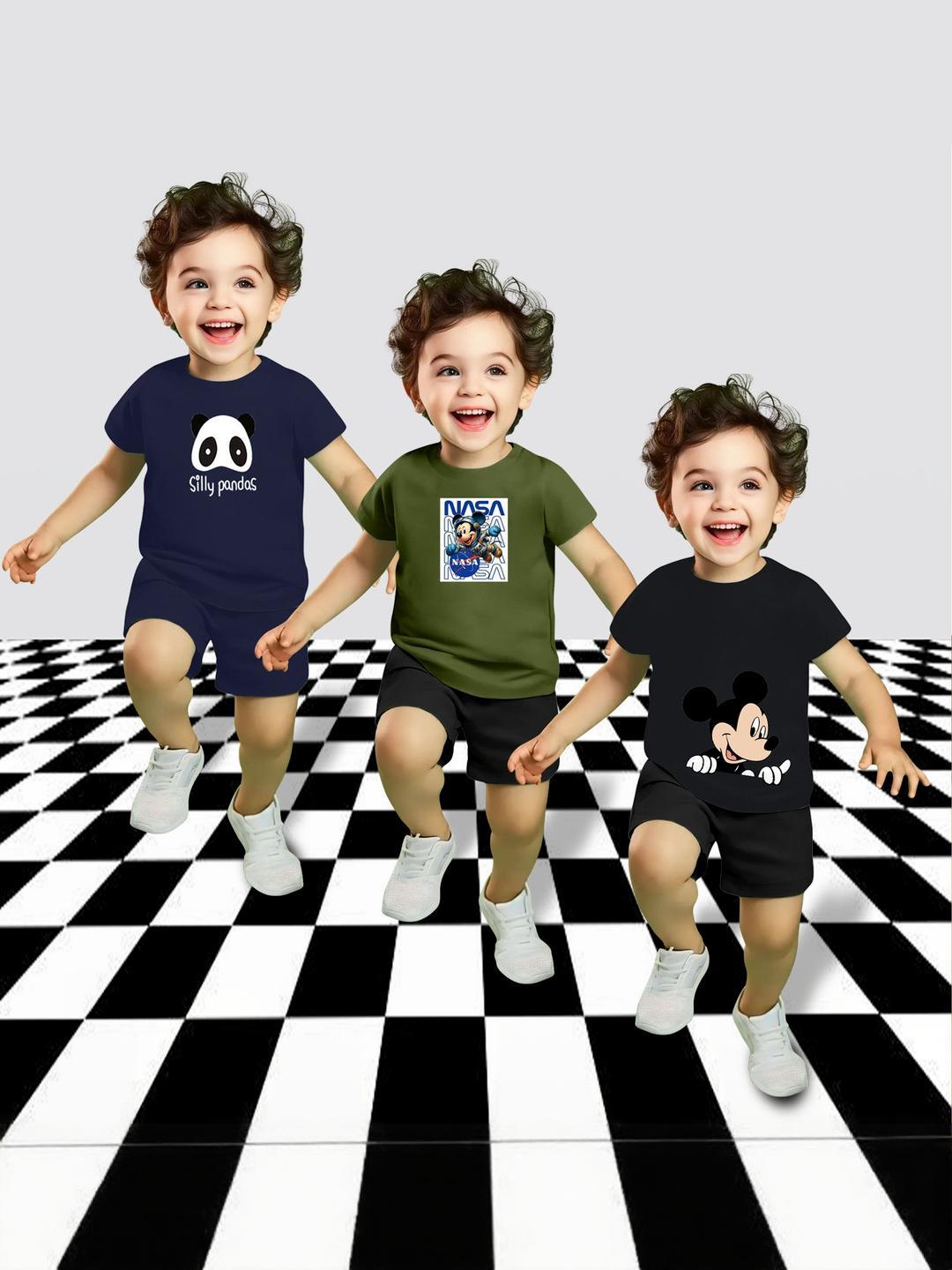 Buy MGRS Kids Unisex Multi Clothing Set - Clothing Set for Unisex Kids ...