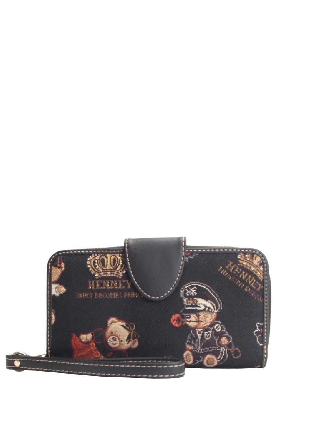 Buy Henney Bear Women Textured Two Fold Wallet - Wallets for Women ...