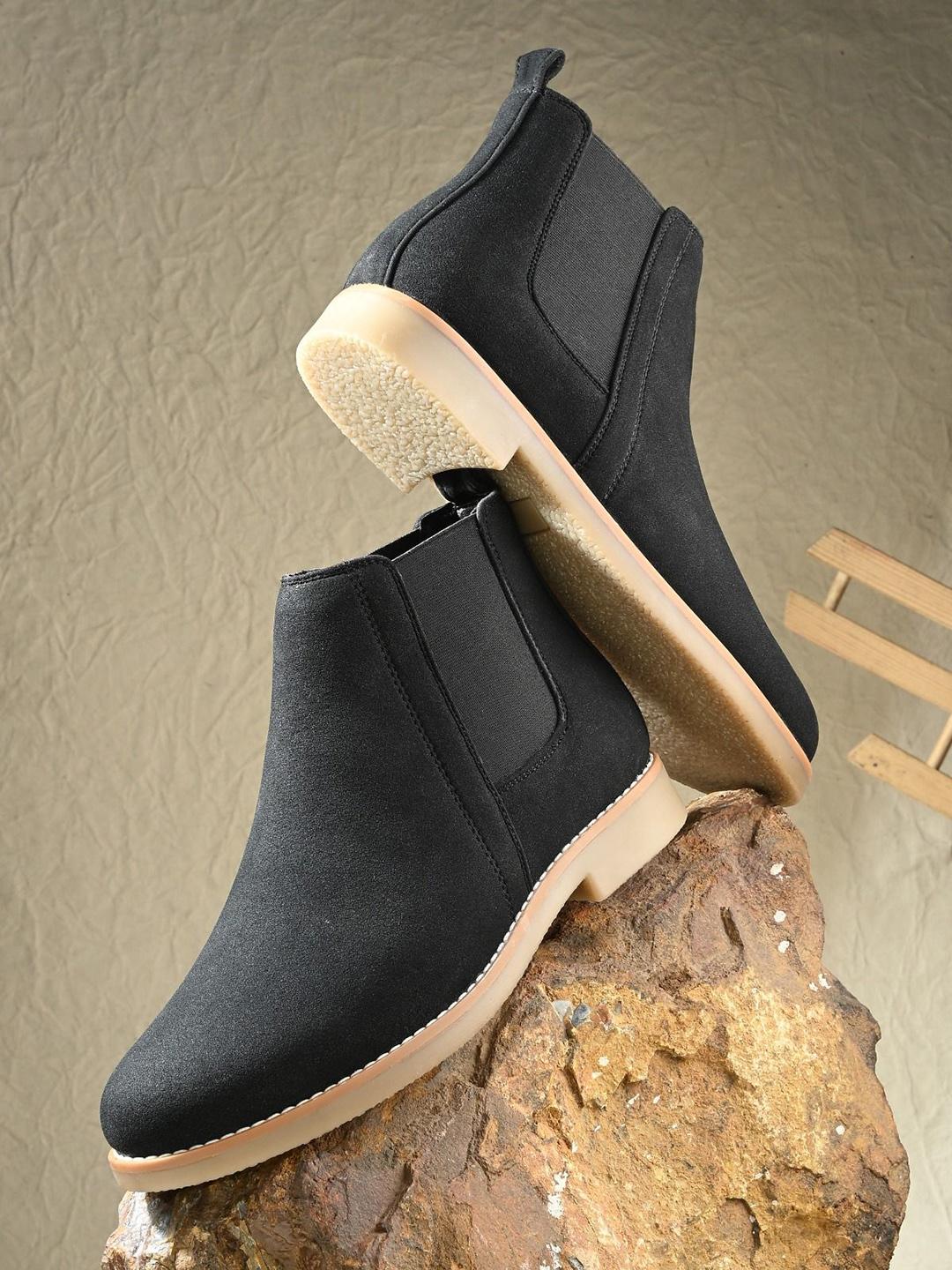 Buy The Roadster Lifestyle Co Men Comfortable Chelsea Boots - Boots for ...