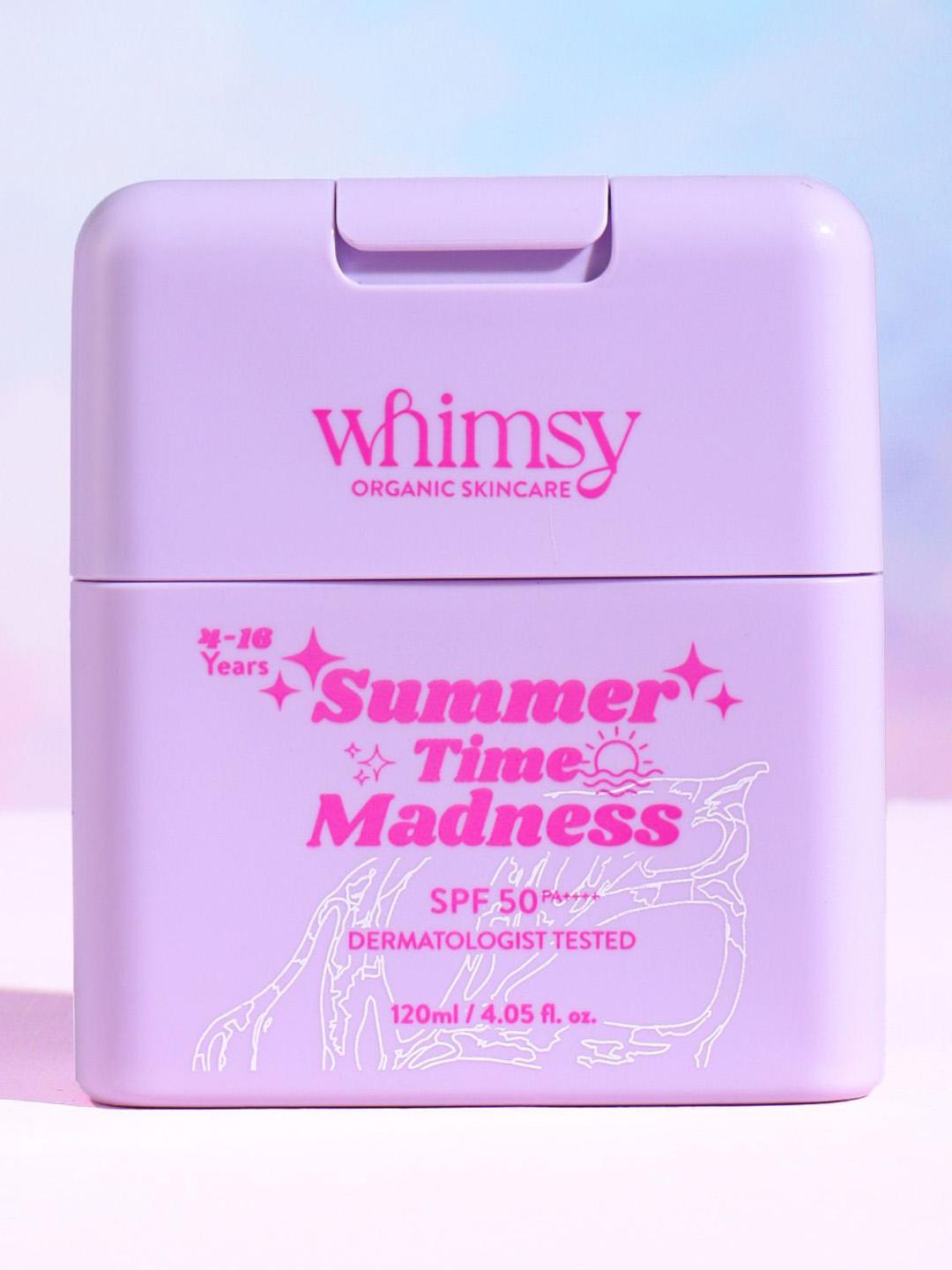 Buy Whimsy Beauty Summer Time Madness SPF 50 PA++++ Sunscreen 120 Ml ...