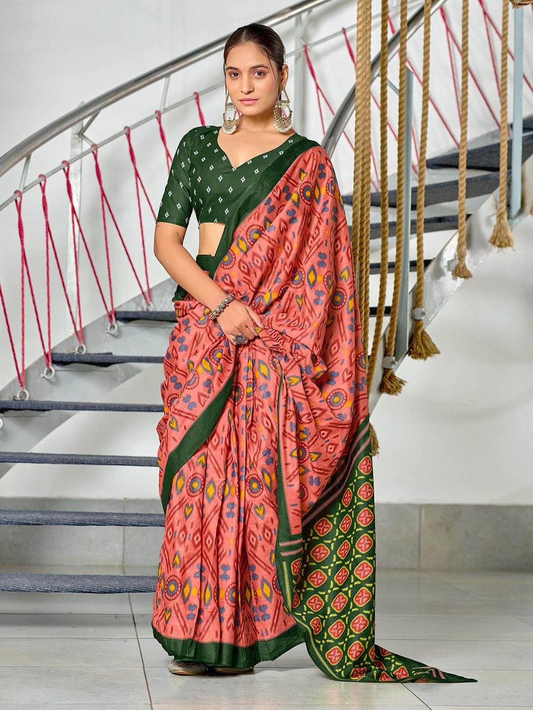 Buy LeeliPeeri Designer Batik Block Printed Mulmul Cotton 1 Minute ...