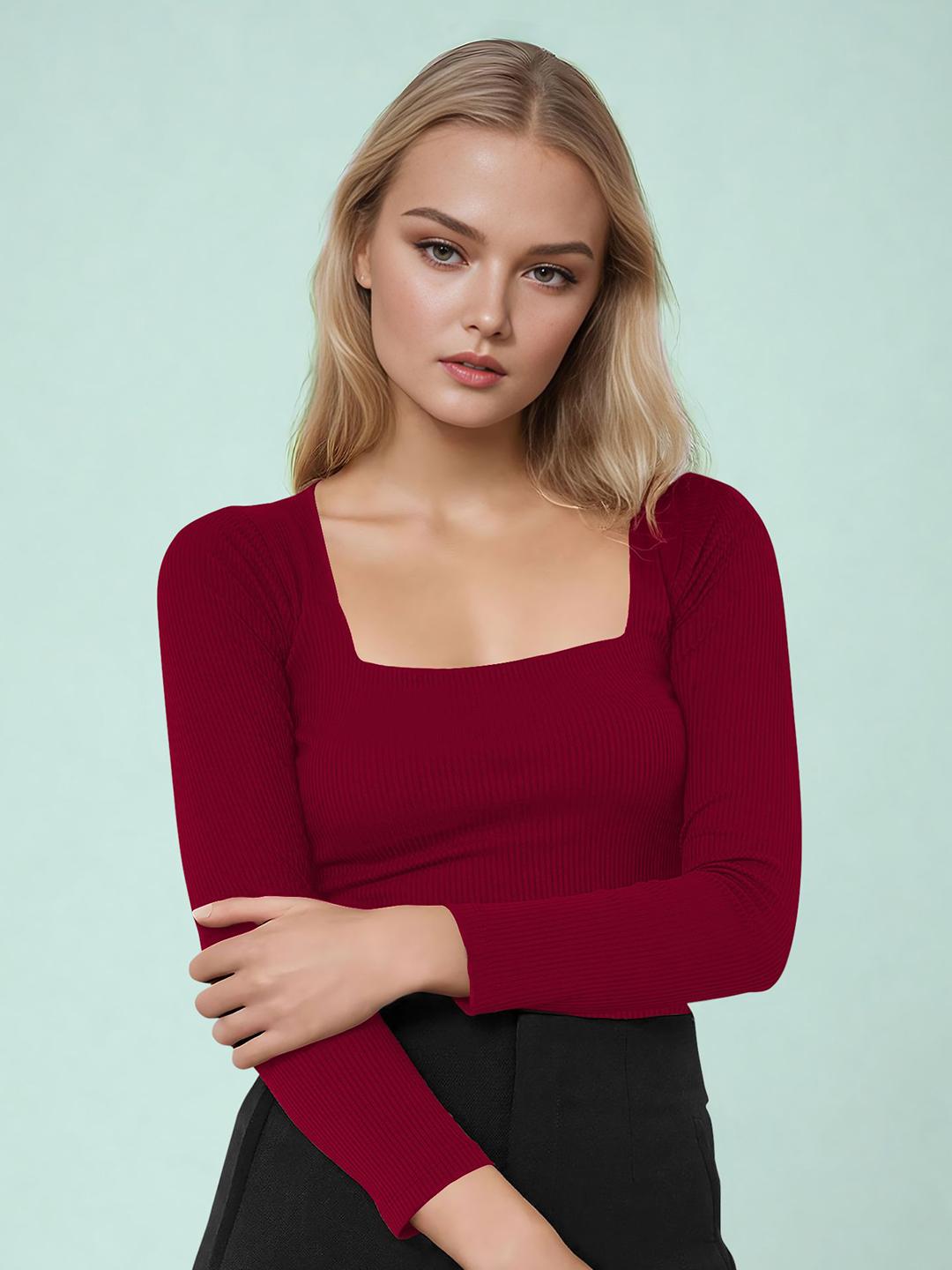 Buy Dream Beauty Fashion Women Square Neck Top Tops For Women