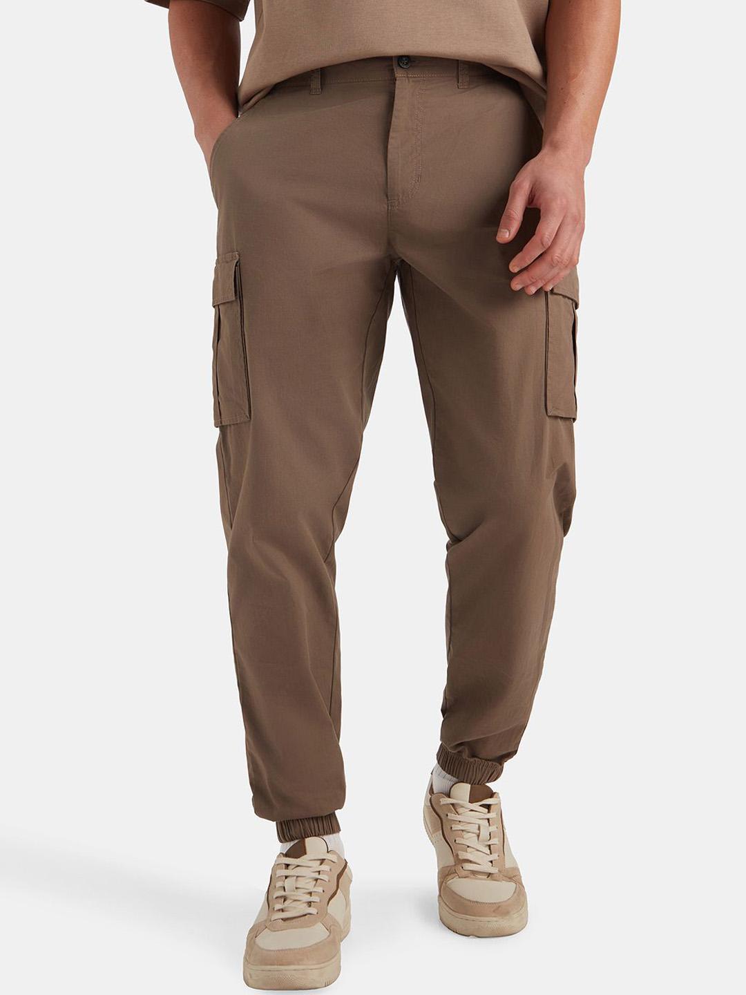 Buy Jockey Groove Men Super Combed Cotton Regular Fit Cargo Jogger With ...