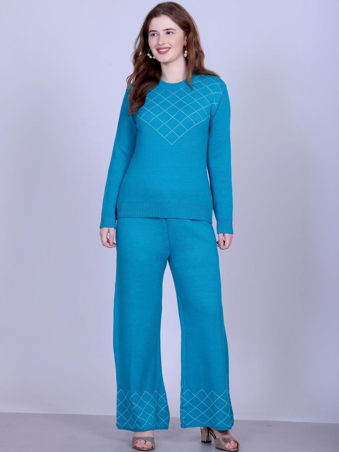 Buy The Roadster Lifestyle Co Women Wool Blend Co Ords - Co Ords for ...