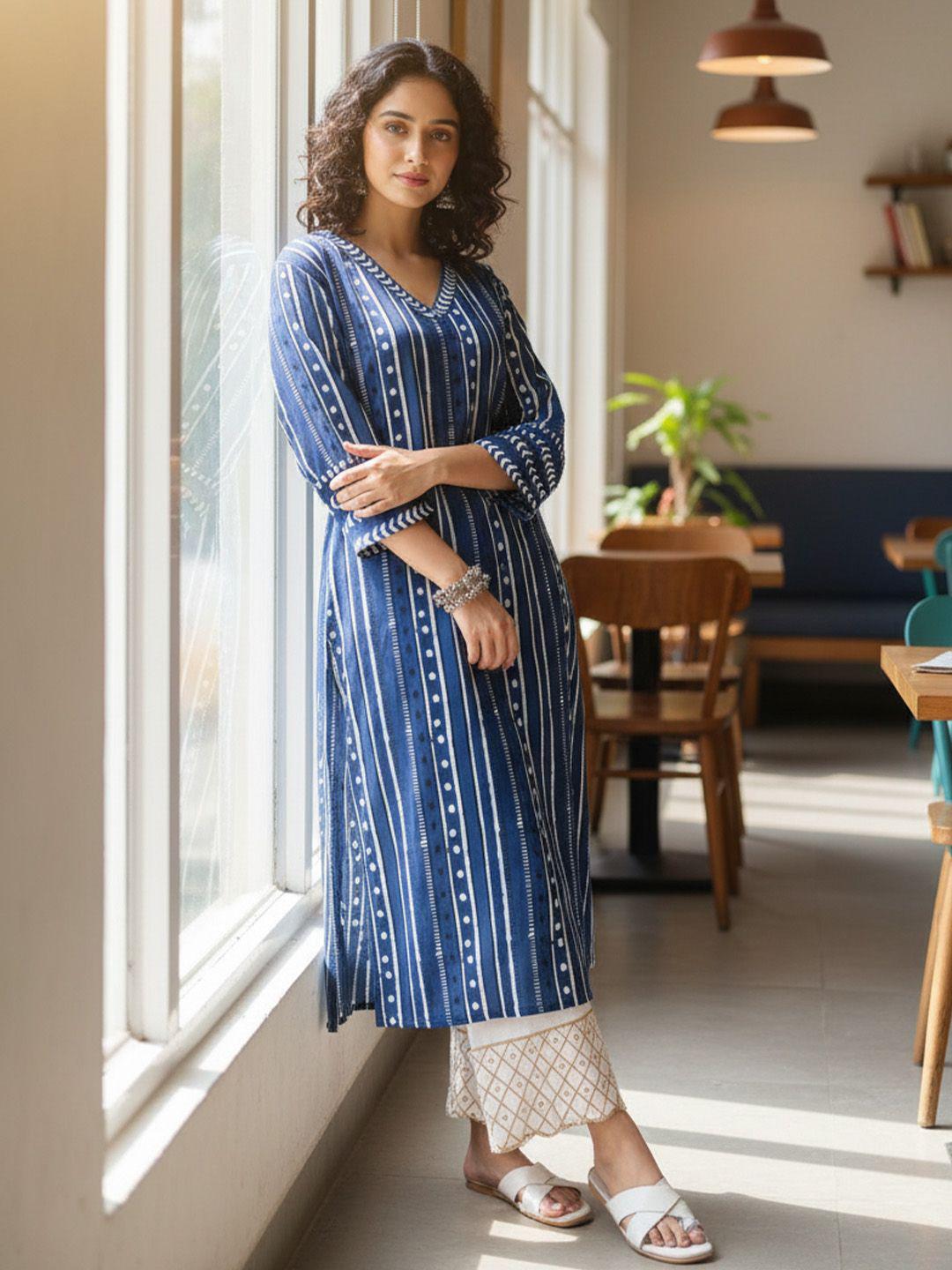 Buy AADVIKA Women Printed Kurta - Kurtas for Women 37710722 | Myntra