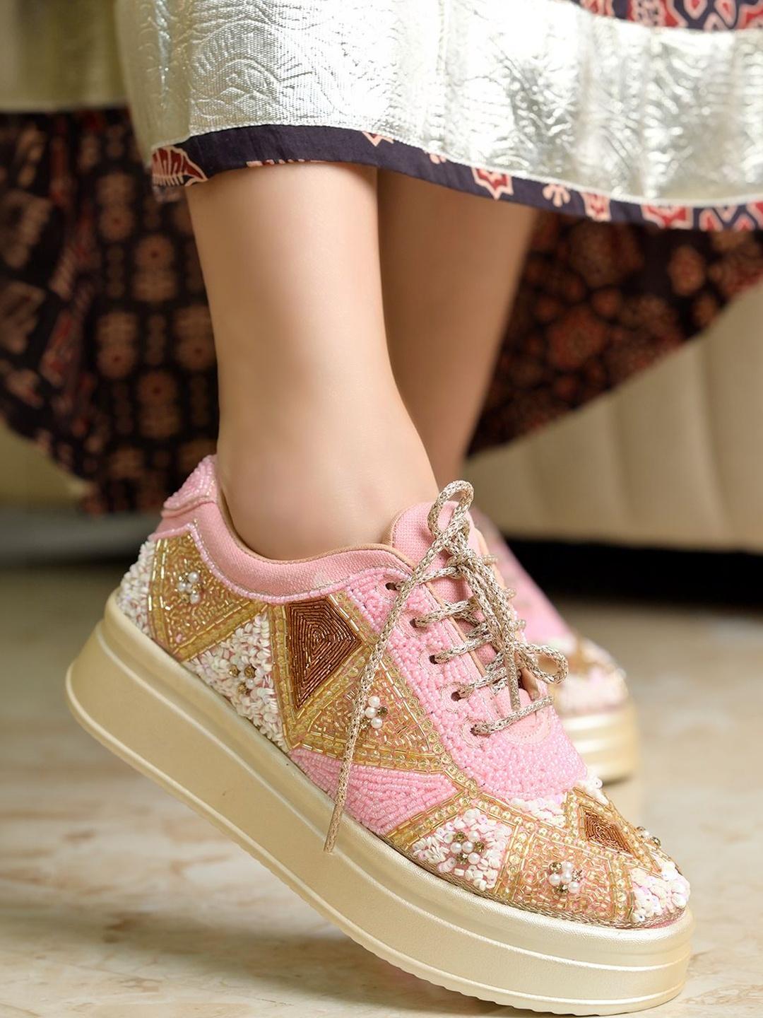Buy HVNLY BY SHOETOPIA Women Textured Sneakers - Casual Shoes for Women ...