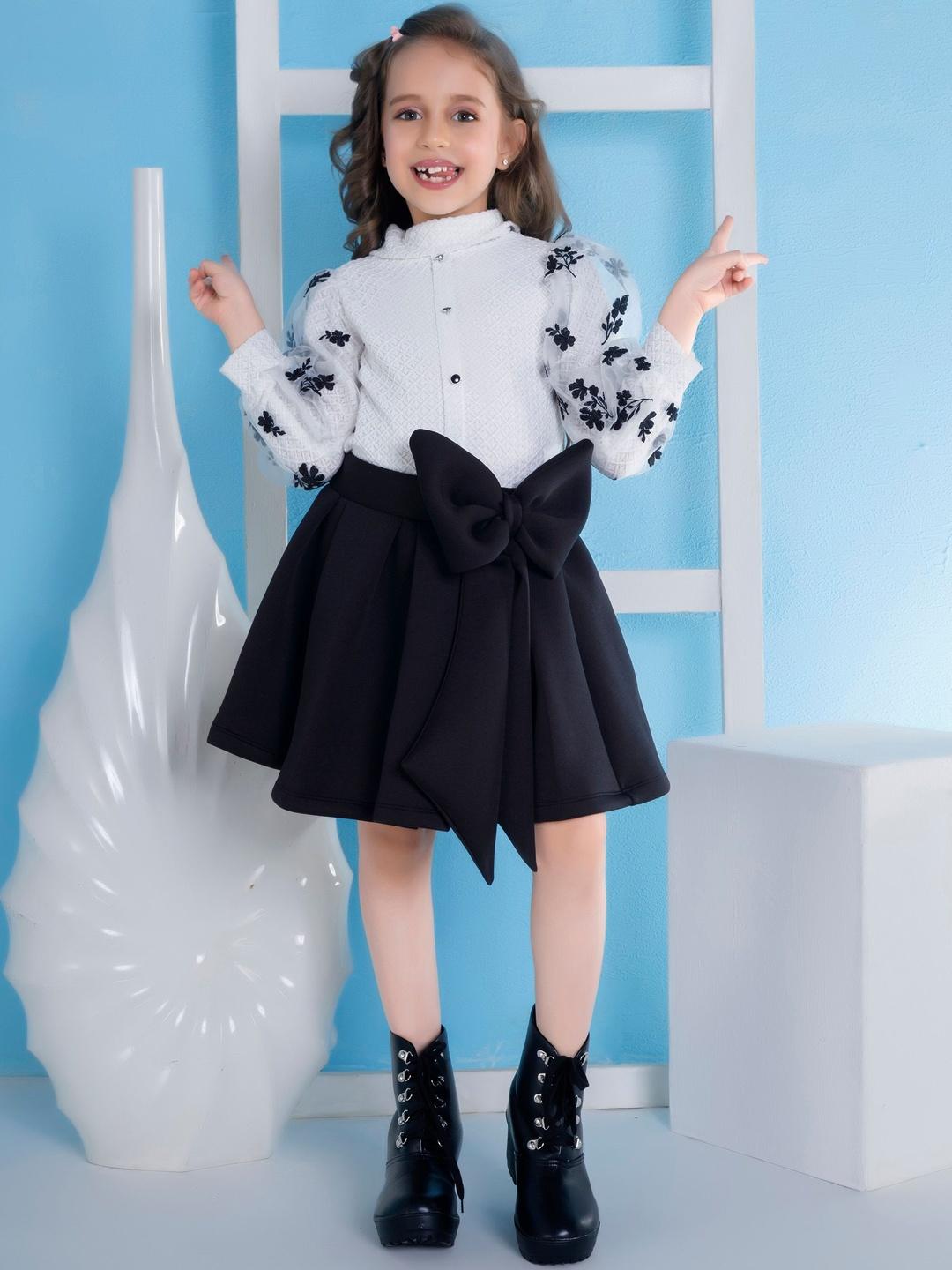 Buy Peppermint Girls Top With Skirt - Clothing Set for Girls 37875526 ...