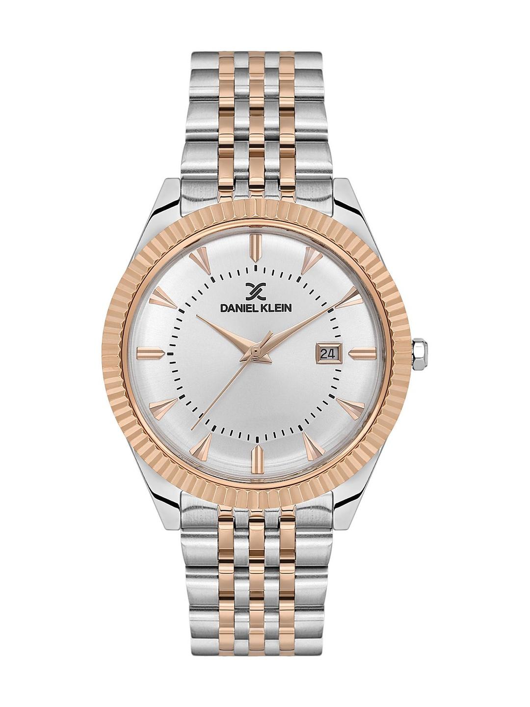 Buy Daniel Klein Men Dial & Stainless Steel Straps Analogue Watch DK.1. ...