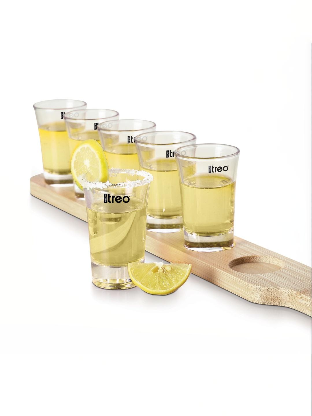 Buy Treo Transparent Pack Of 6 Refrigerator Safe Borosilicate Glass ...