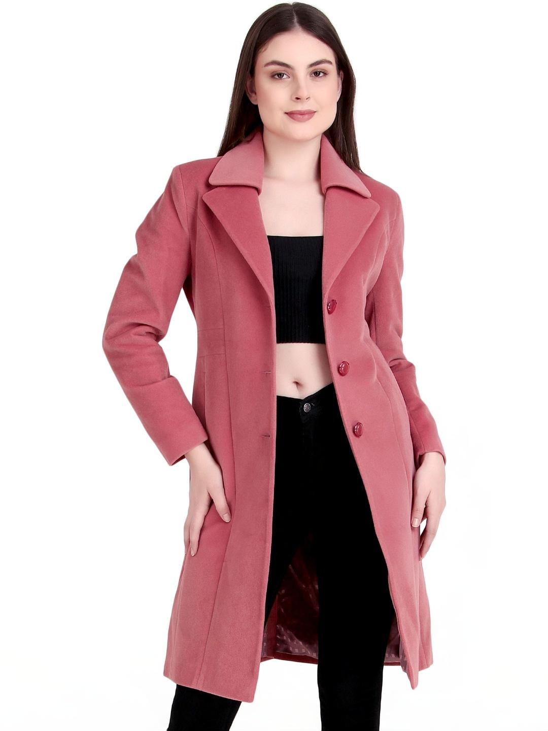 Buy Brazo Double Collar Knee Length Overcoat - Coats for Women 37892260 ...