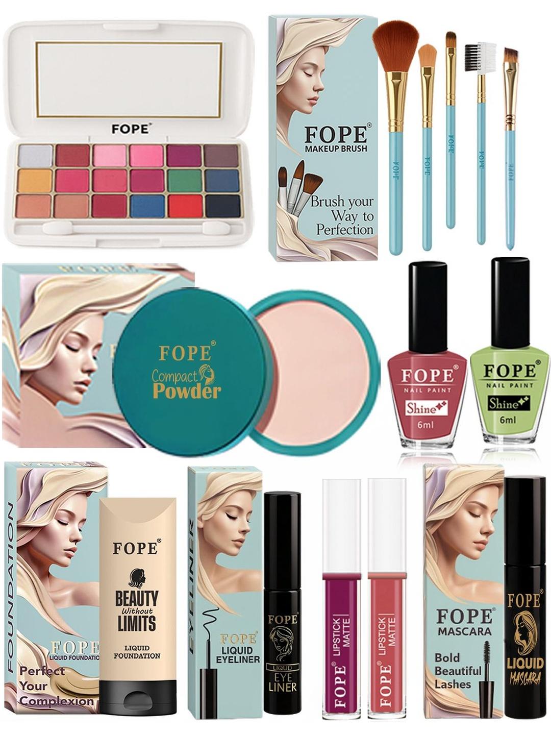 Buy FOPE Set Of 14 Beauty Combo Kit - Makeup Kit for Women 37909241 ...