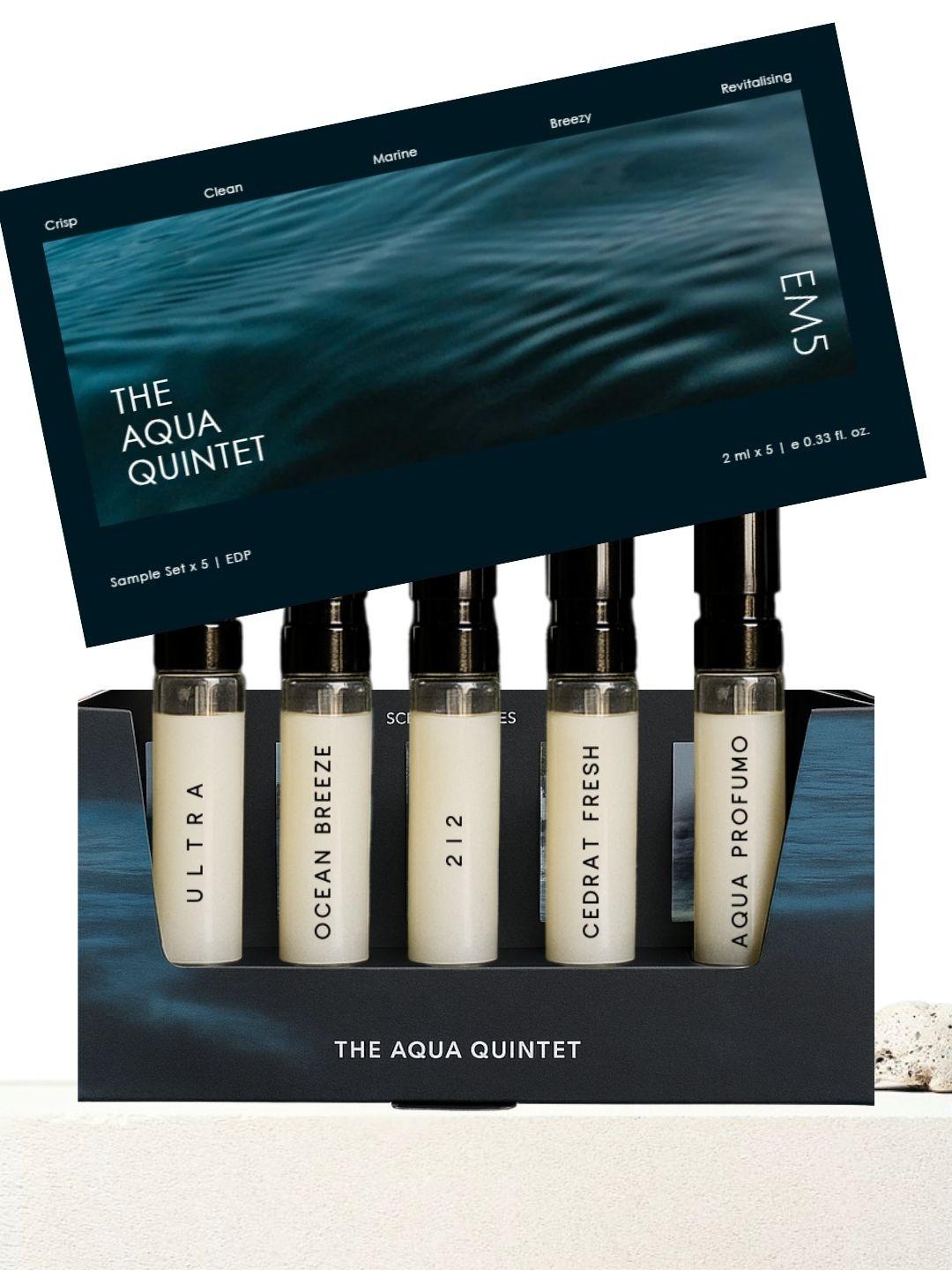 Buy EM5 Set Of 5 Ocean Breeze 212 Cedrat Fresh Aqua Profound & Ultra ...