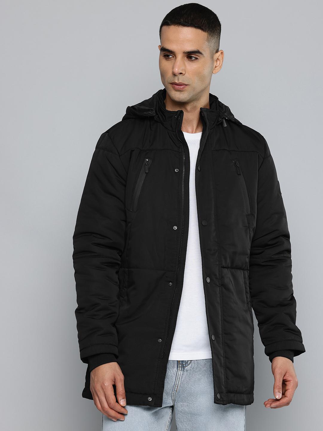 Buy Indian Terrain Hooded Insulator Longline Outdoor Parka Jacket ...