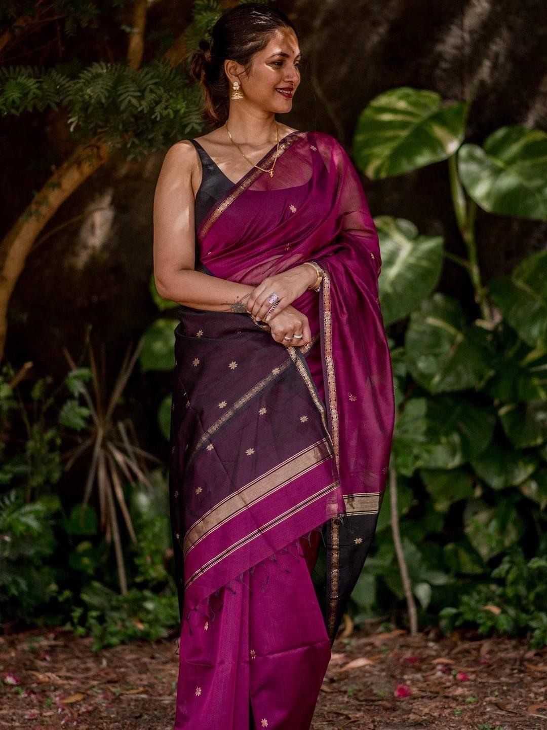 Buy Moda Rapido Woven Design Zari Art Silk Banarasi Saree - Sarees for ...