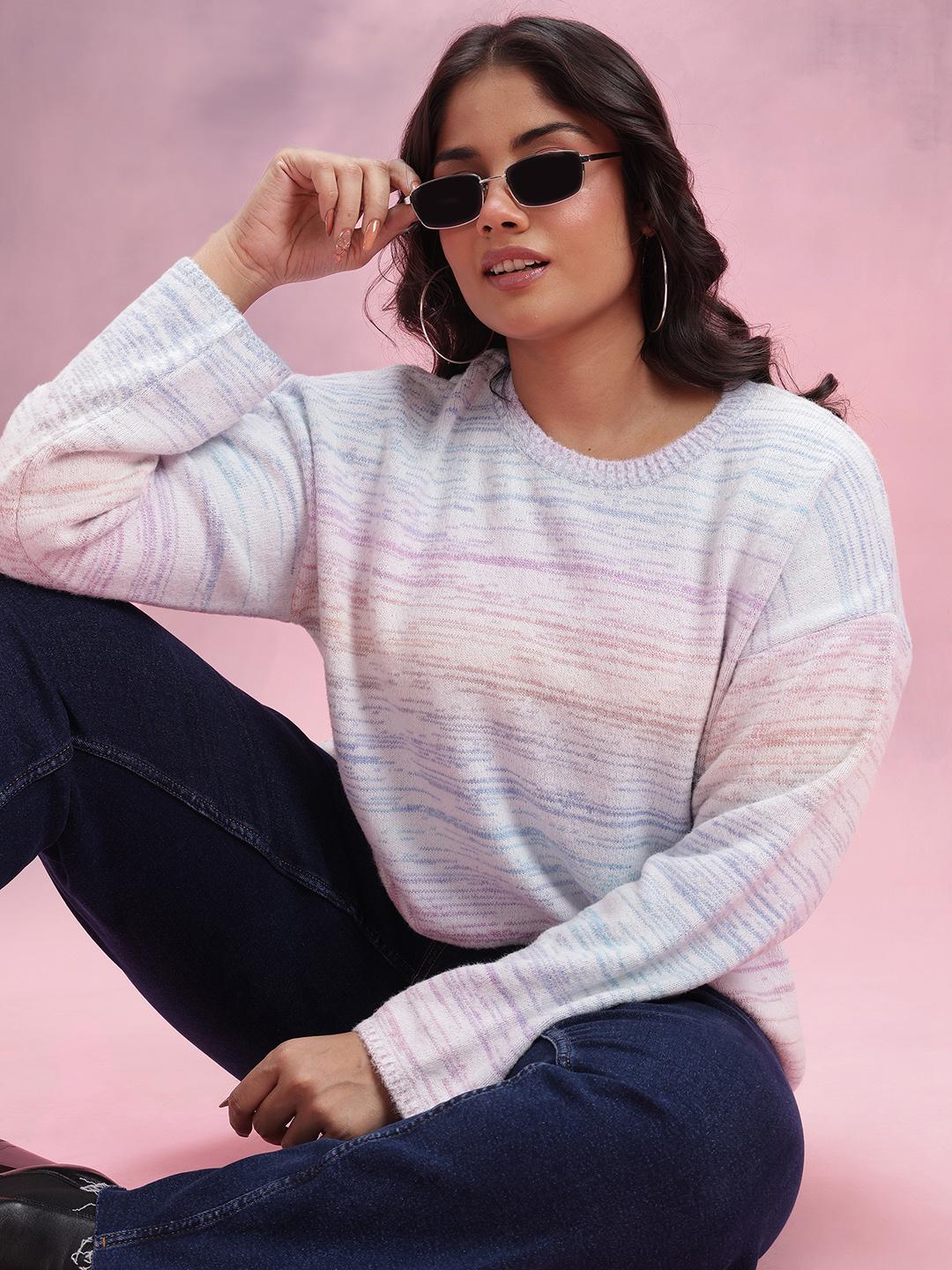 Buy DressBerry Curve Abstract Pullover - Sweaters for Women 33283206 ...