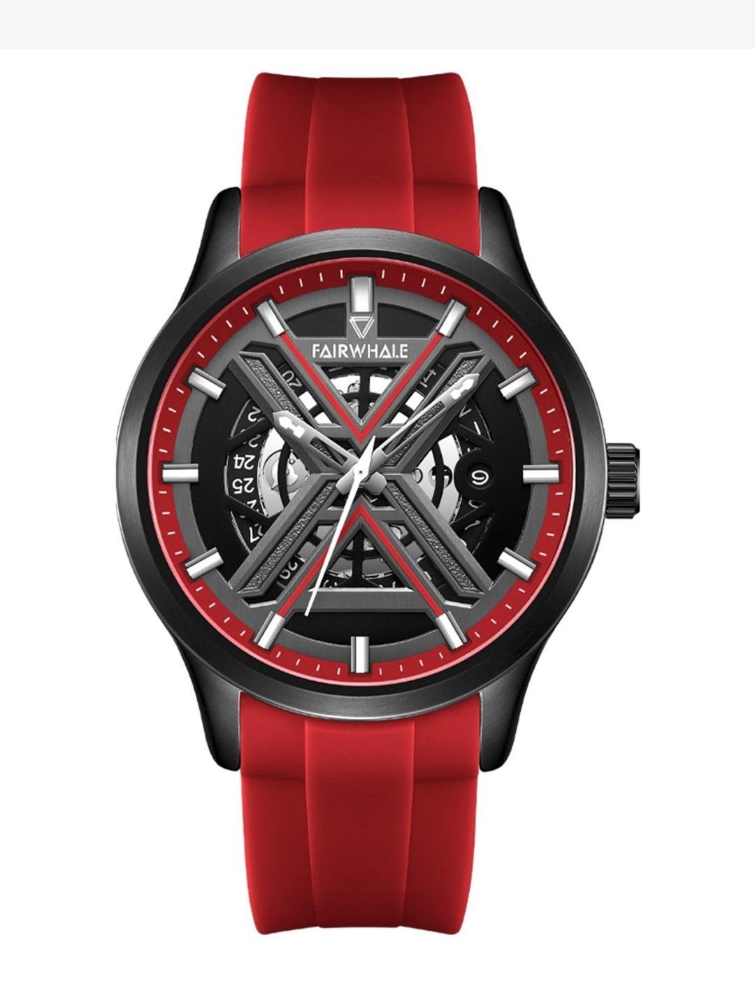 Buy Mark Fairwhale Men Dial & Straps Analogue Multi Function Automatic ...