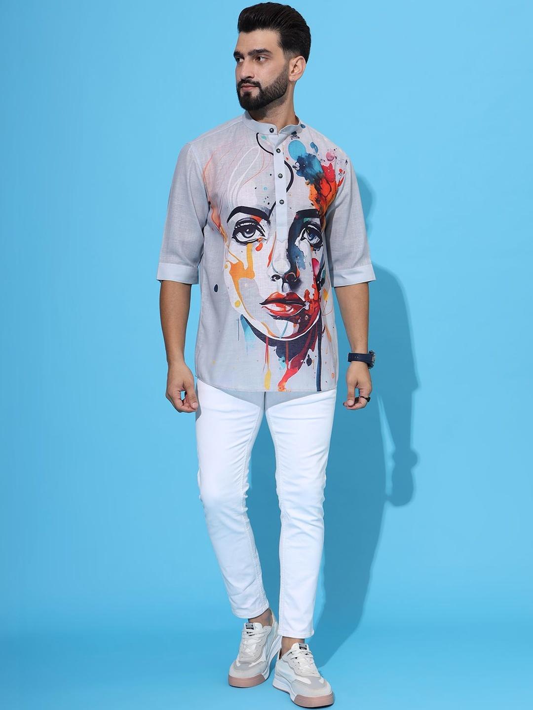 Buy STICHRICH Men Slim Fit Sheer Casual Shirt - Shirts for Men 37926549 ...
