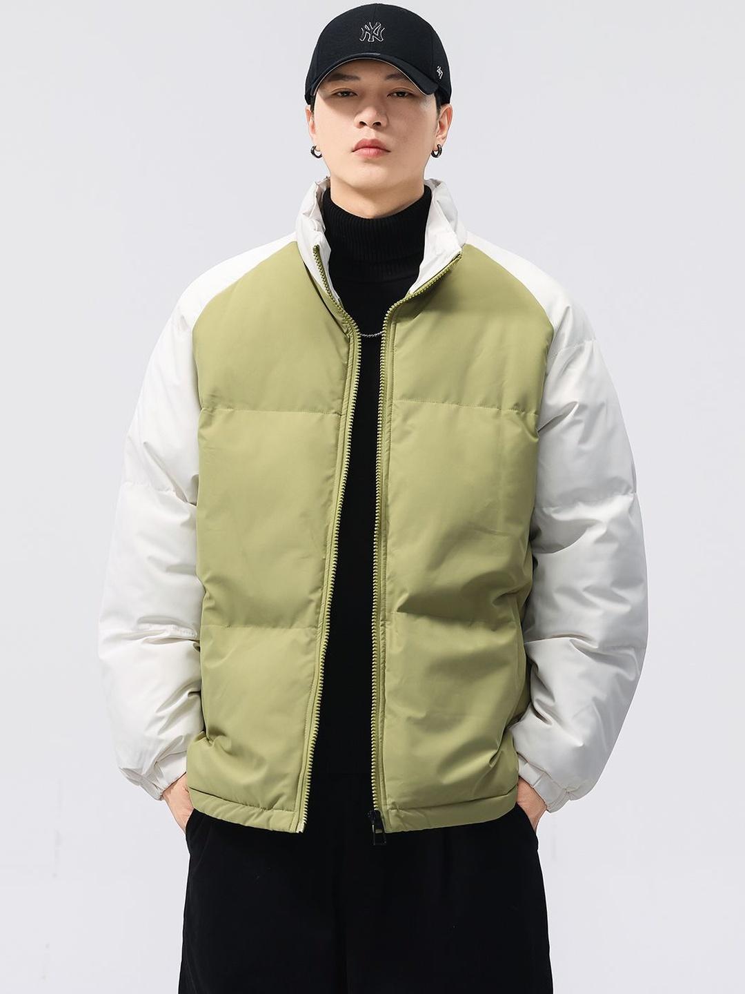 Buy Mast & Harbour Men Colourblocked Puffer Jacket - Jackets for Men ...