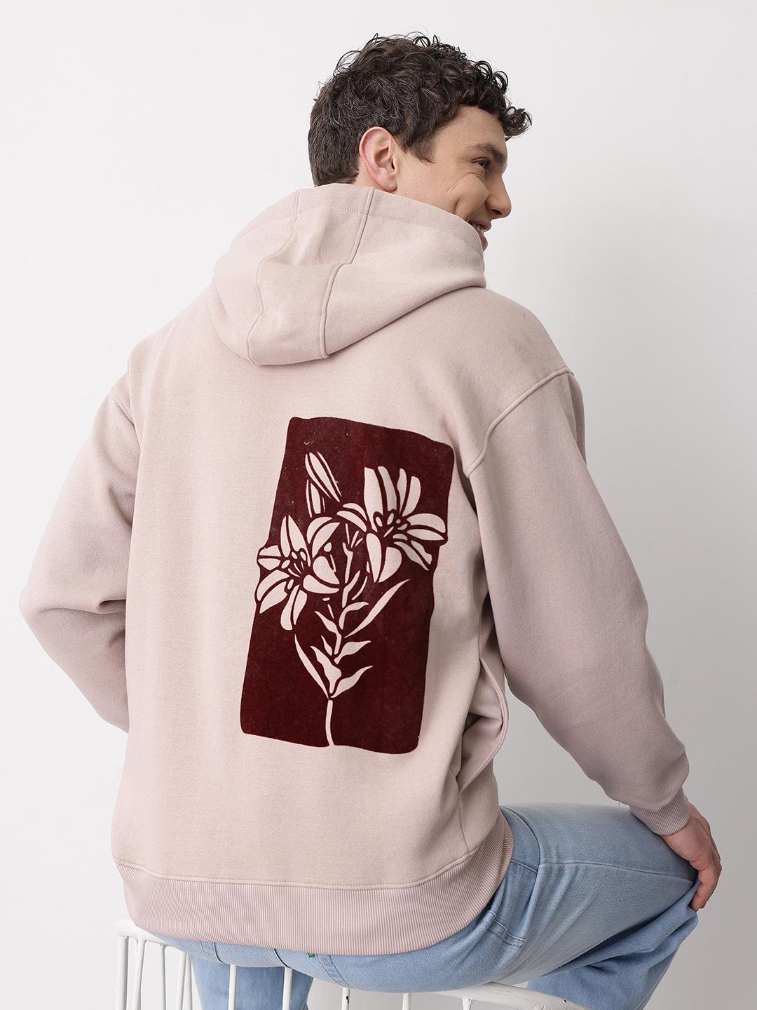 Buy Mast & Harbour Oversized Printed Hooded Sweatshirt - Sweatshirts ...