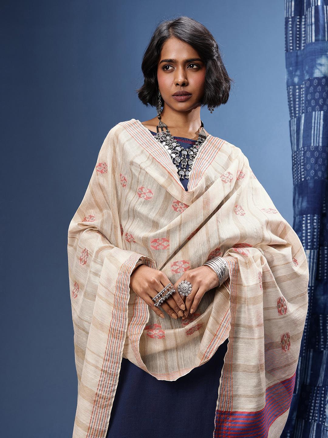 Buy Taavi Woven Legacy Pure Cotton Dupatta - Dupatta for Women 35898372 ...