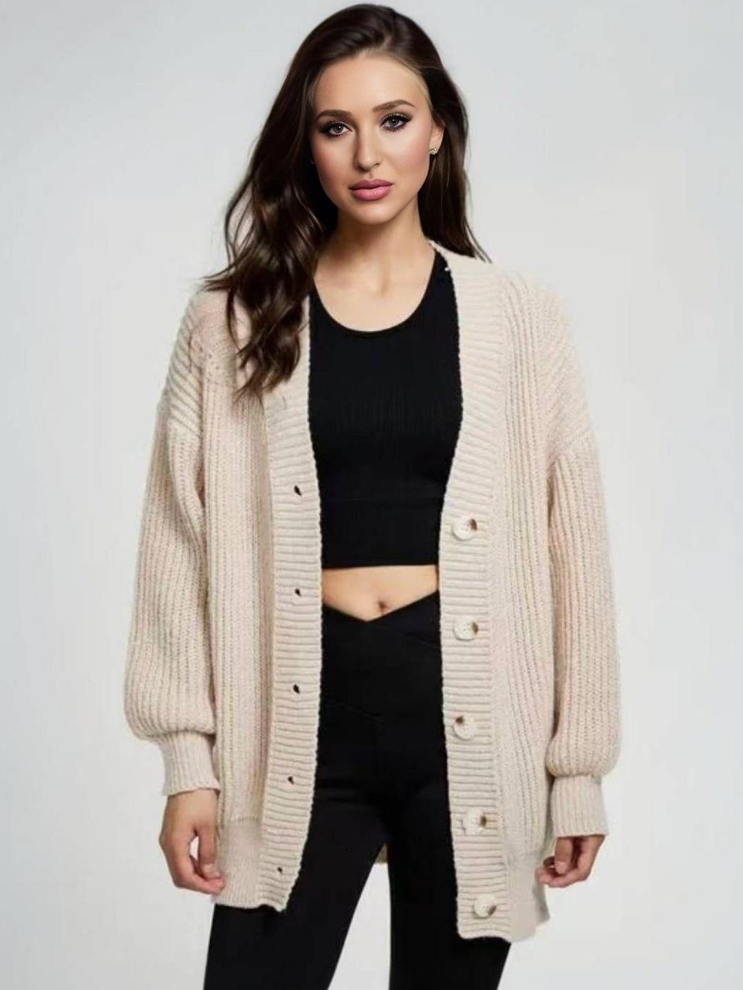Buy HERE&NOW Women Longline Cardigan - Sweaters for Women 37957786 | Myntra