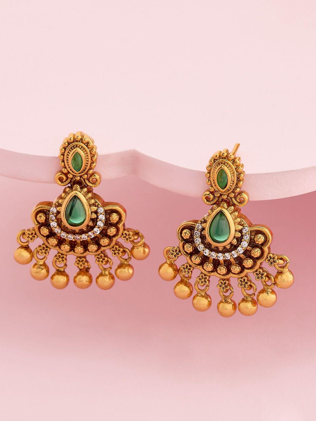 Buy Kushal's Fashion Jewellery Classic Drop Earrings - Earrings for ...