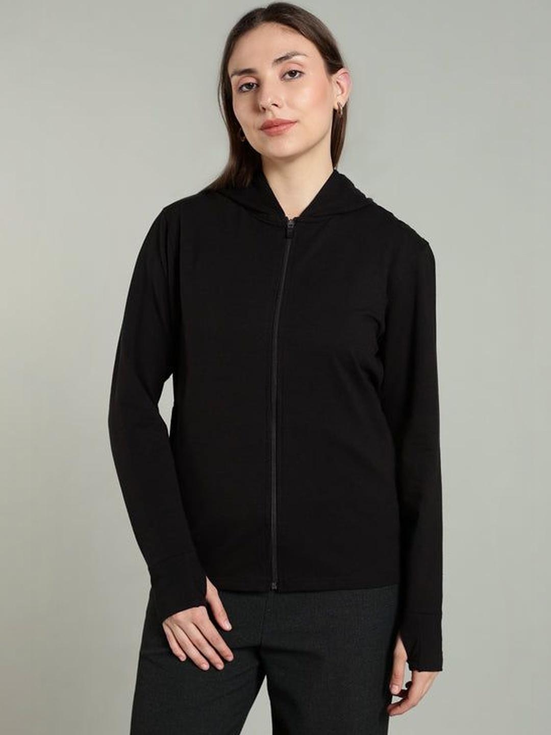 Buy BLUE TYGA Women Acrylic Lightweight Puffer Jacket - Jackets for ...