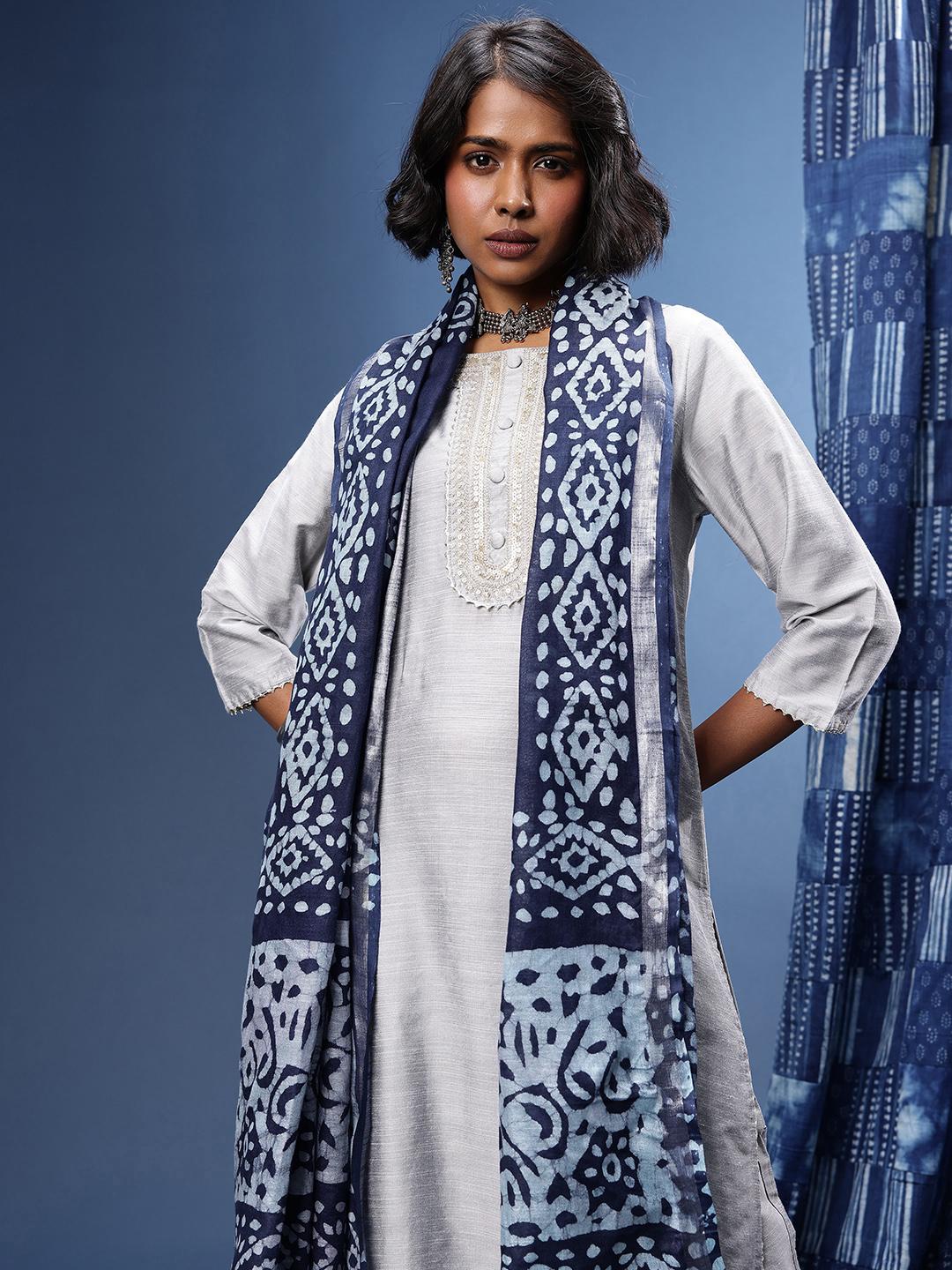 Buy Taavi Batik Pure Cotton Dupatta - Dupatta for Women 35898382 | Myntra