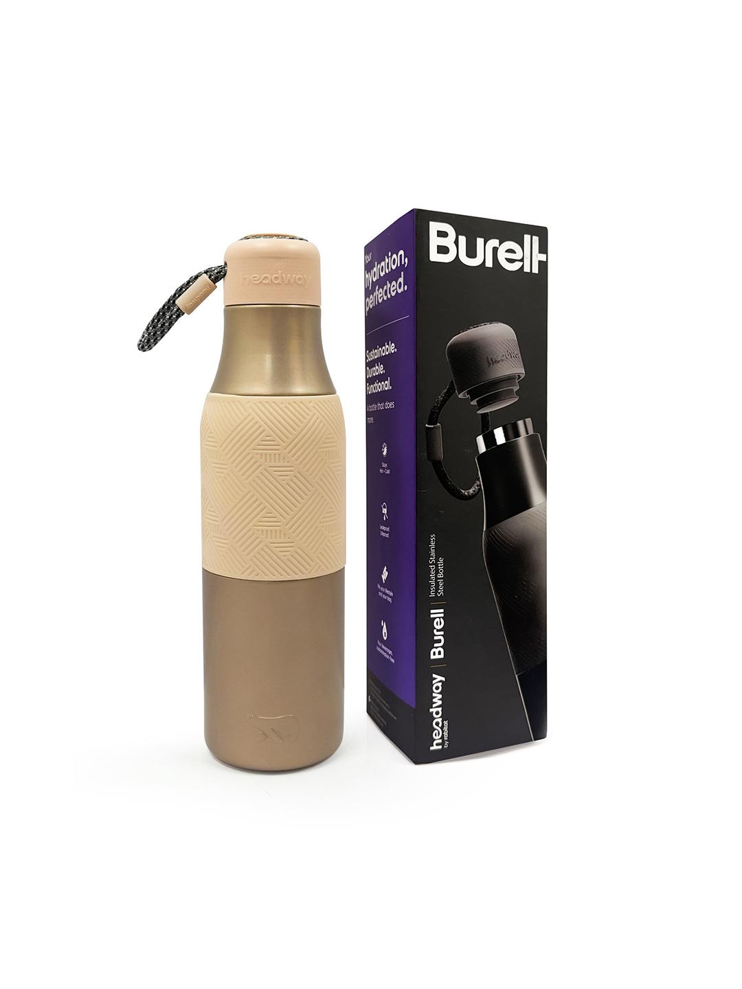 Buy Burell Mens Golden Oak Stainless Steel Insulated Water Bottle 750 ...