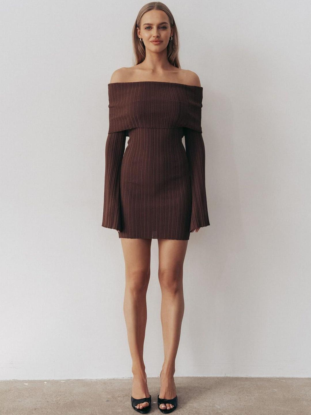 Buy StyleCast Off Shoulder Bodycon Mini Dress - Dresses for Women ...