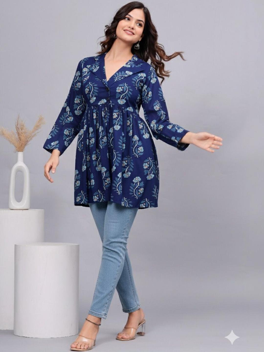 Buy Dinaya Floral Print Top - Tops for Women 37989233 | Myntra