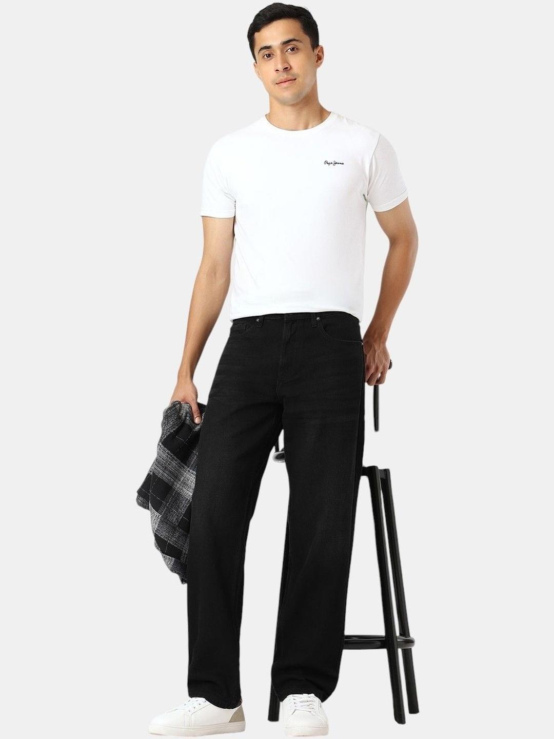 Buy Pepe Jeans Men James Relaxed Fit Mid Rise Jeans - Jeans for Men ...