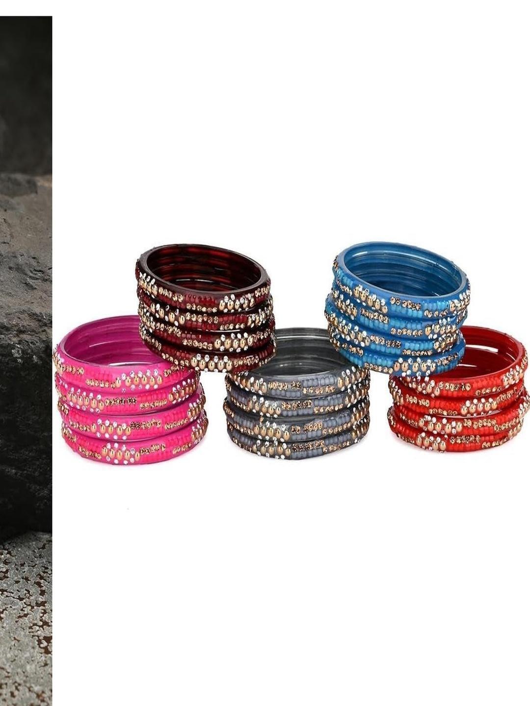 Buy 1ST TIME Set Of 32 Stone Studded Bangle - Bangle for Women 38031711 ...