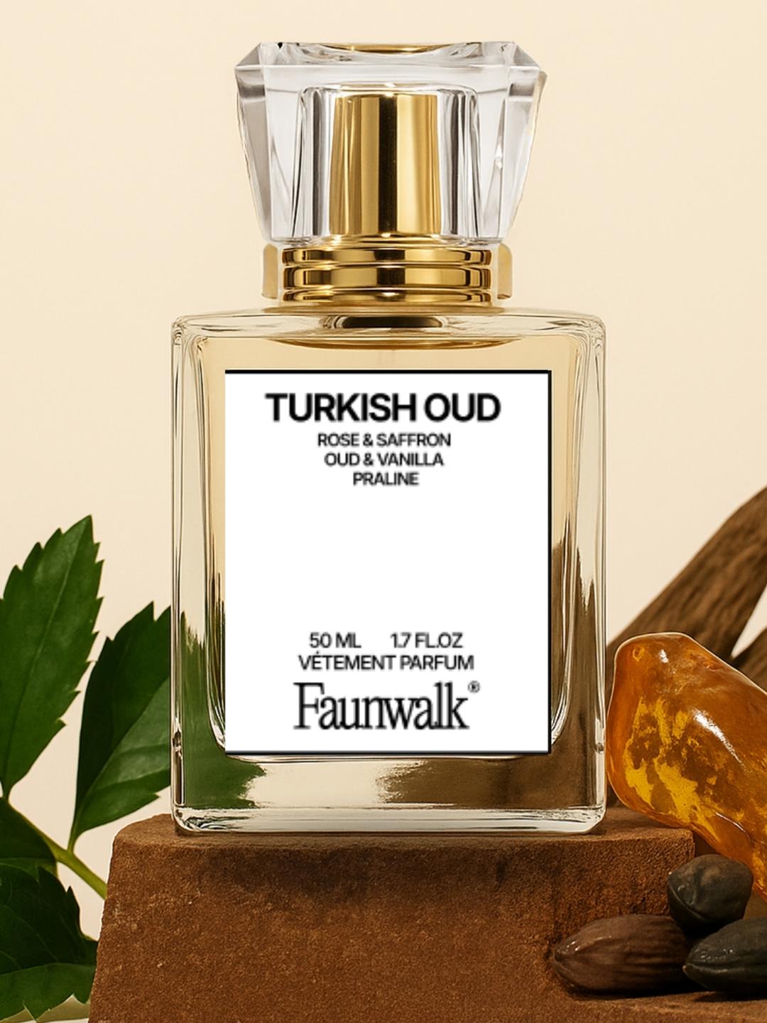 Buy FAUN WALK Turkish Oud Long Lasting Eau De Parfum 50 Ml - Perfume ...