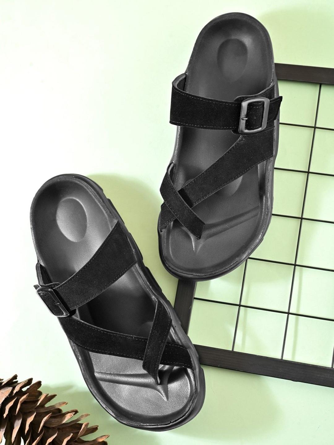 Buy The Roadster Lifestyle Co Men Slip On Comfort Sandals - Sandals for ...